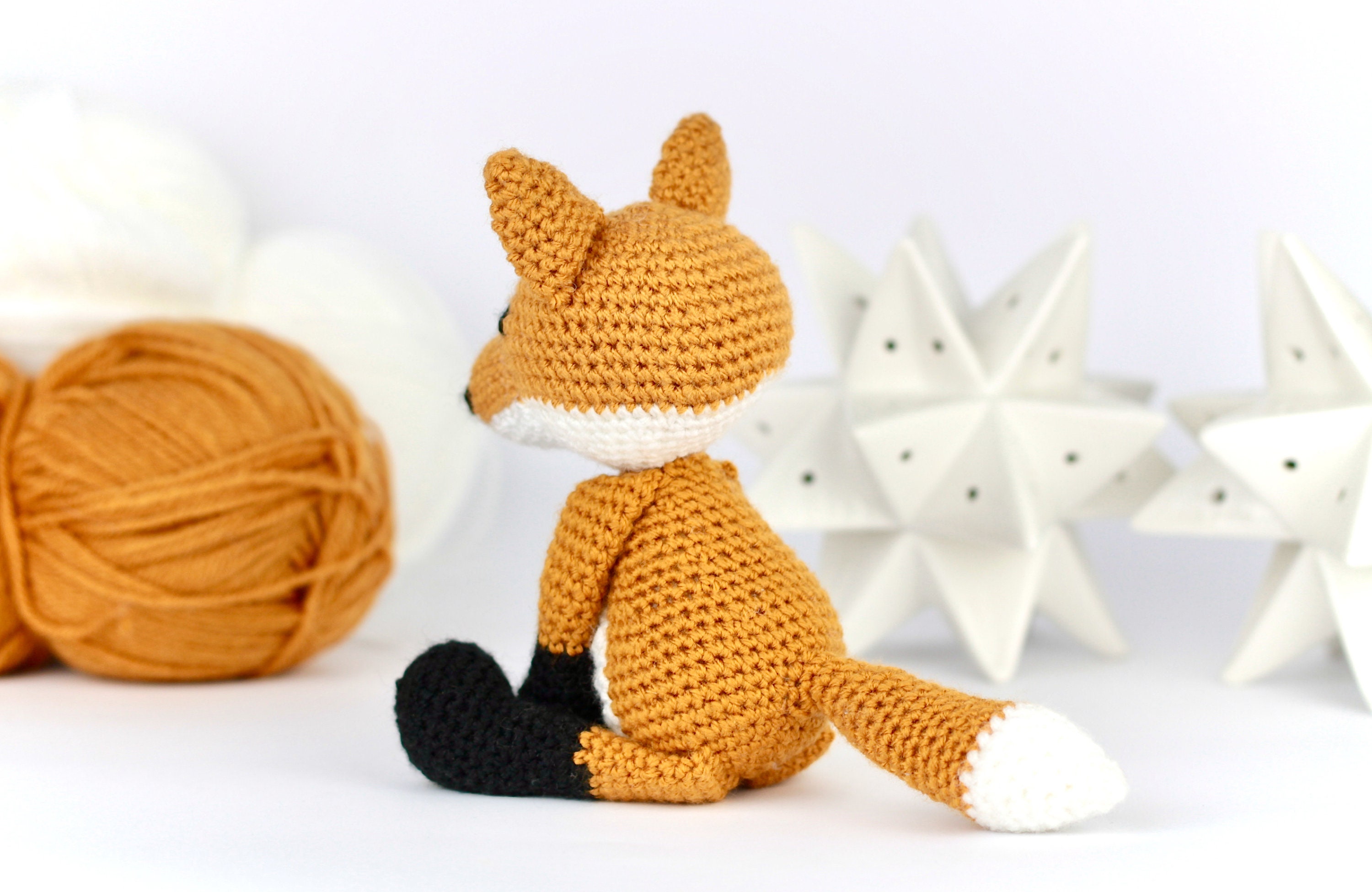 Fox Crochet Pattern PDF Easy Crochet Fox Amigurumi Pattern - Etsy