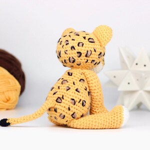 Leopard Crochet Pattern PDF - Crochet Leopard Amigurumi Pattern ...