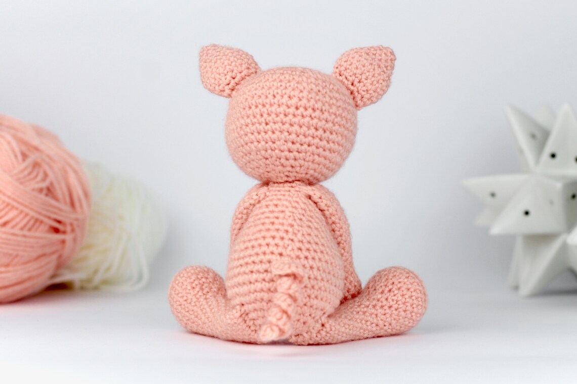 Pig Crochet Pattern PDF Easy Crochet Pig Amigurumi Pattern | Etsy