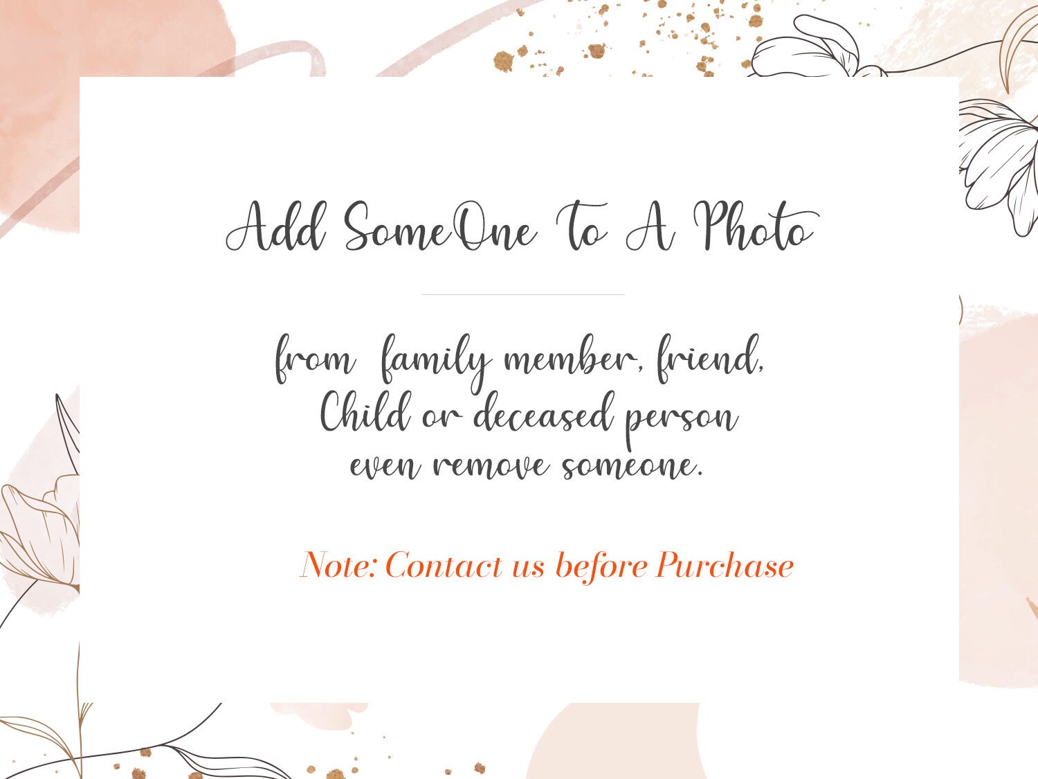 Combine Person/pet From Another Photo - Etsy