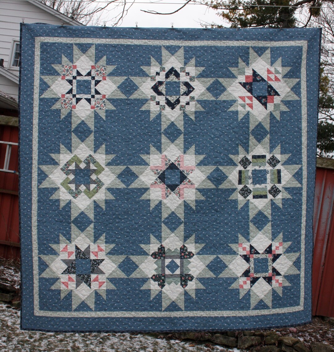 Farmhouse Fancy Bed Quilt - Etsy