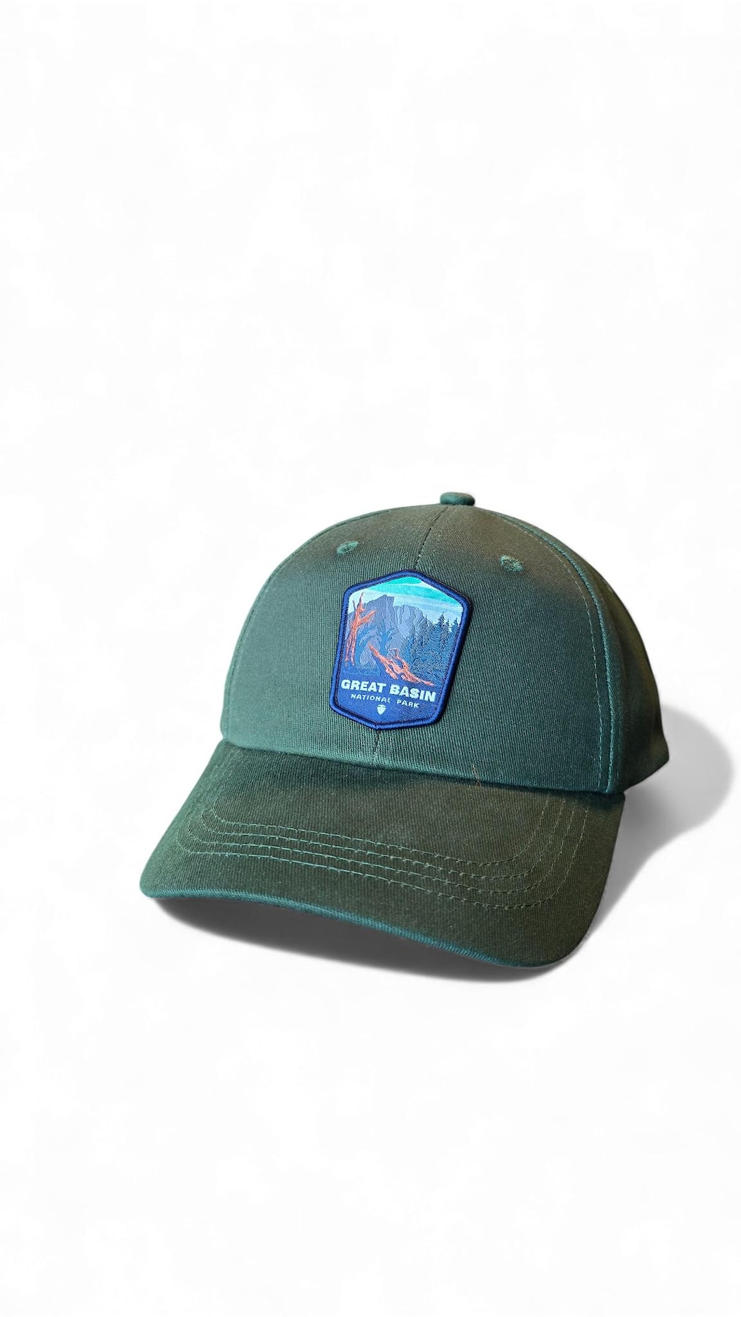 Great Basin National Park Dad Hat: Woven Patch, Adjustable Cotton Twill ...