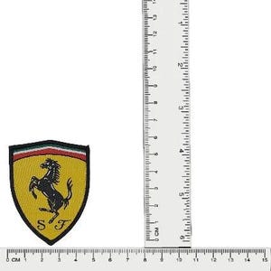 Ferrari Patch Badge Sew on or Iron on Patch Highest Quality - Etsy ...