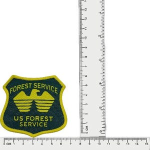 Vintage Forest Service Embroidered Patch - Official USFS Ranger Uniform ...