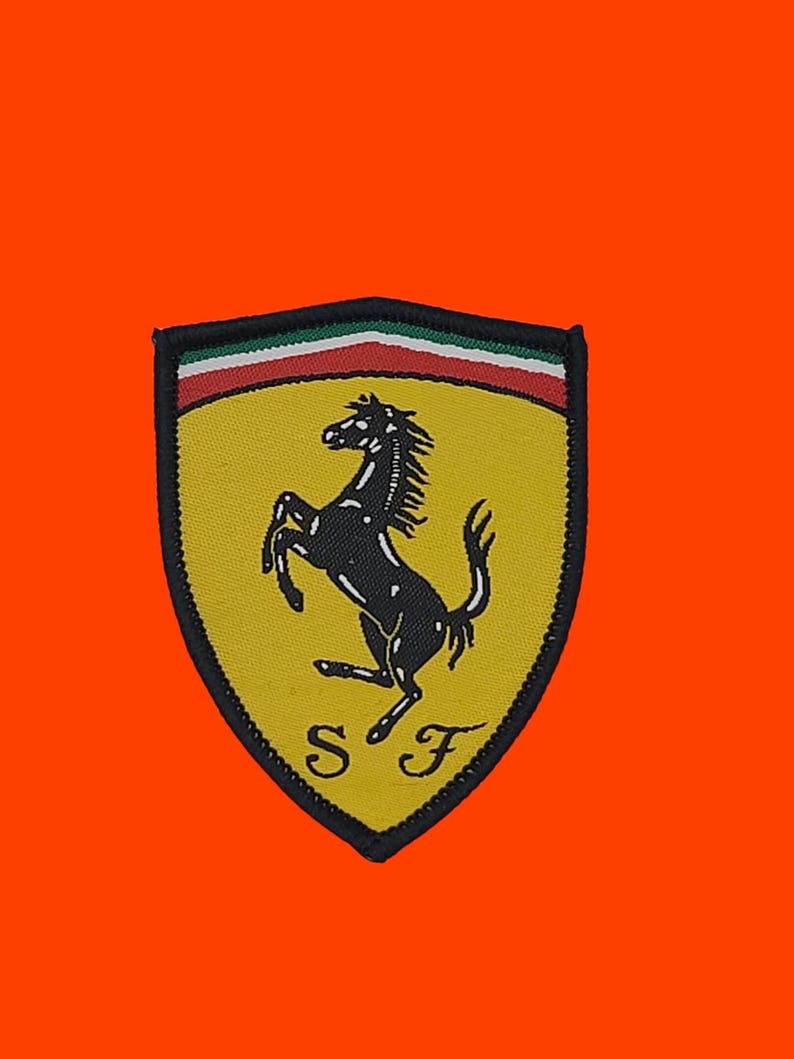 Ferrari Patch Badge Sew on or Iron on Patch Highest Quality - Etsy
