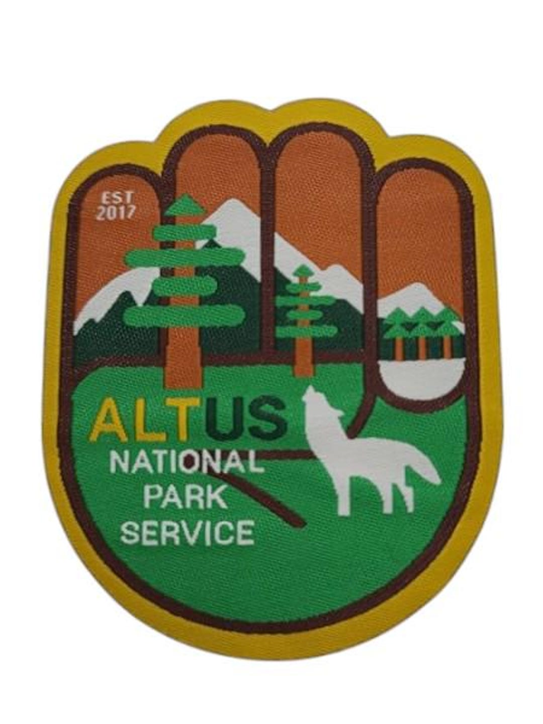 Altus National Park Service Woven Patch - Official Emblem Souvenir for ...