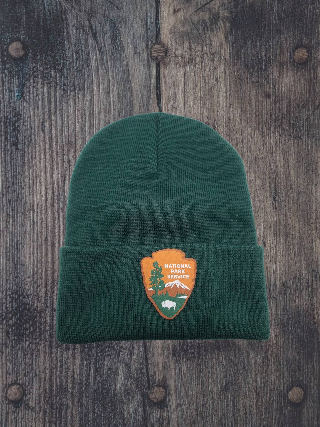 National Park Service NPS Beanie: Cozy Winter Hat With Embroidered ...