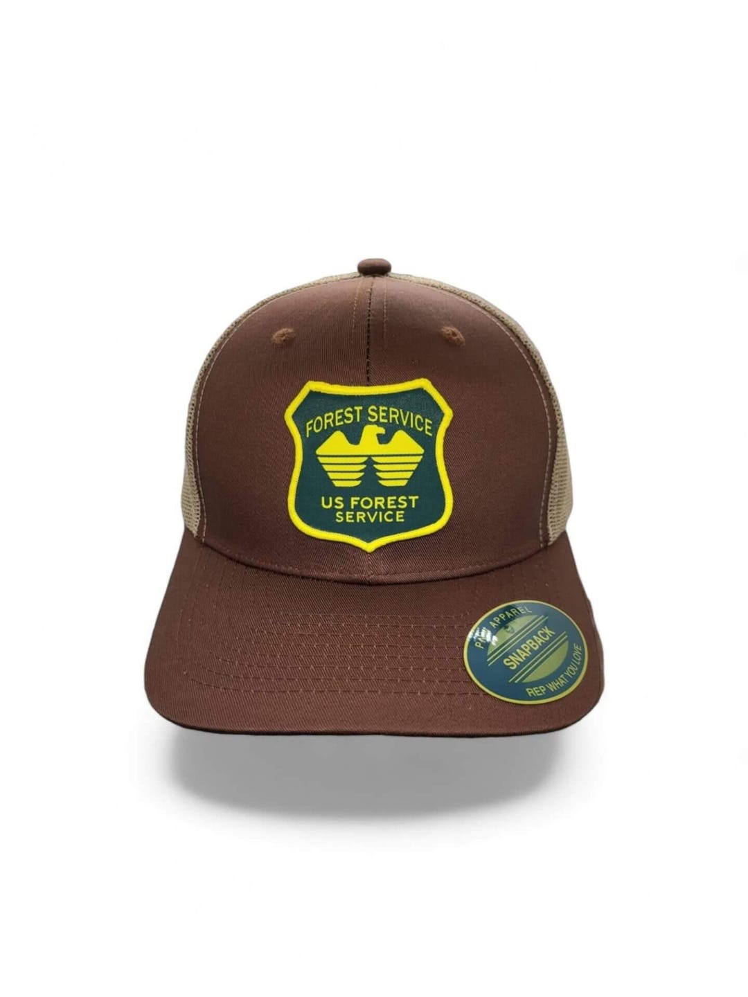 US Forest Ranger Trucker Snapback Mesh Hat for Men - Etsy