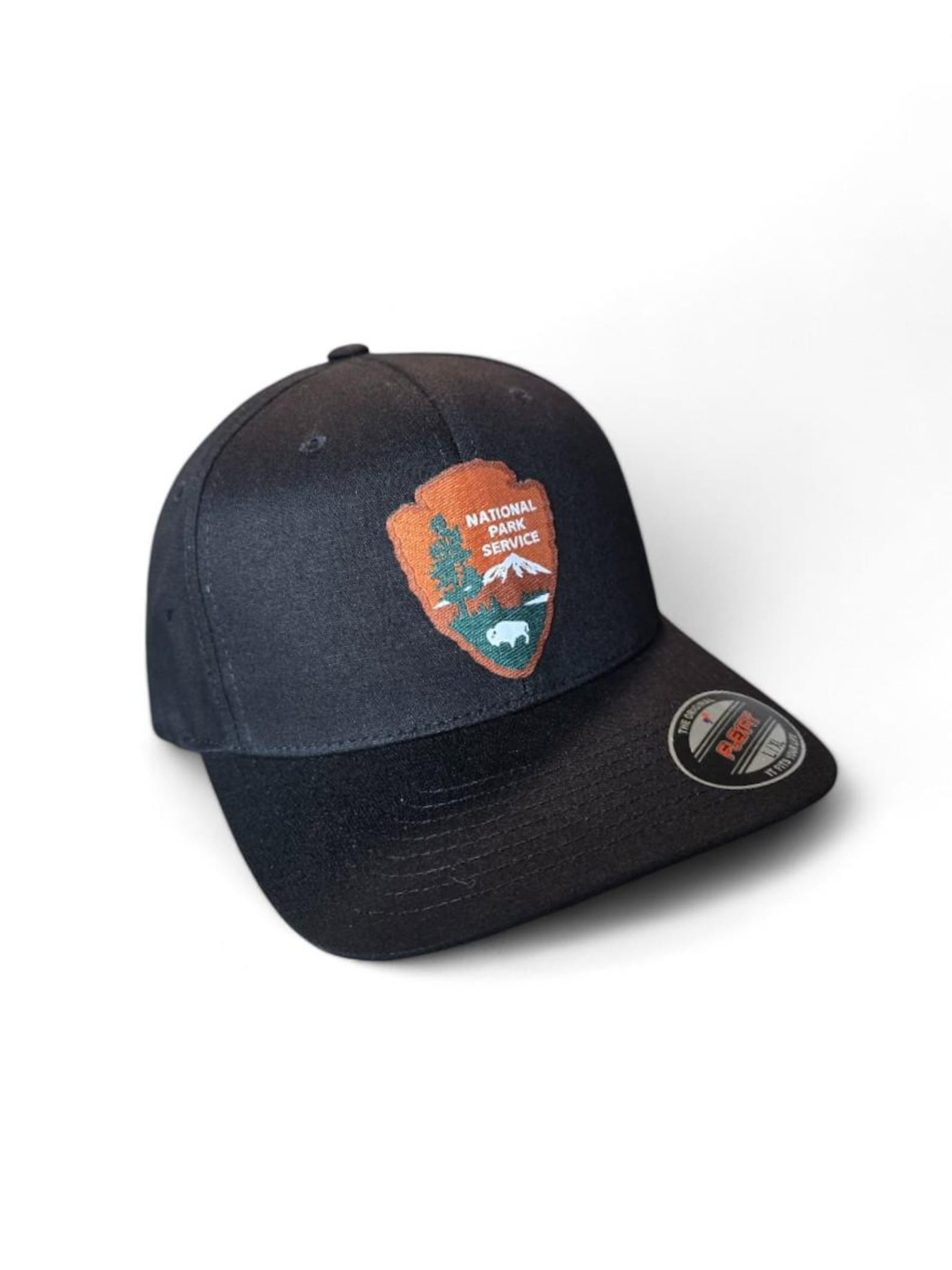 National Park Service Flexfit Hat: Arrowhead Logo Embroidered Cap for ...