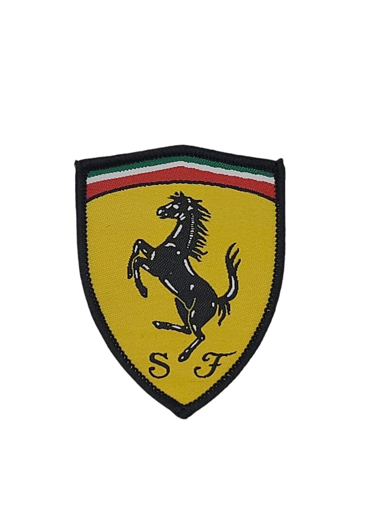 Ferrari Patch Badge Sew on or Iron on Patch Highest Quality - Etsy