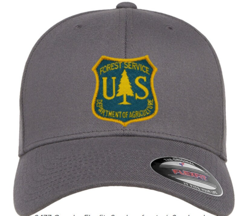 U.S Forest Service Usfs flexfit hat | Etsy