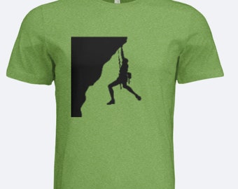 Climbing T Shirt - Etsy