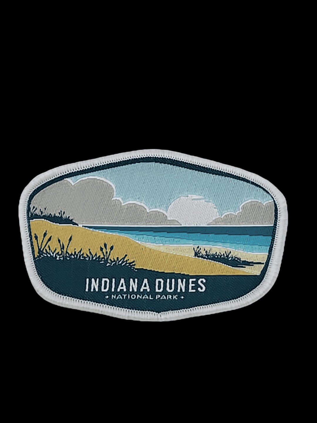 Indiana Dunes National Park Woven Patch - Embroidered Iron-on Souvenir ...