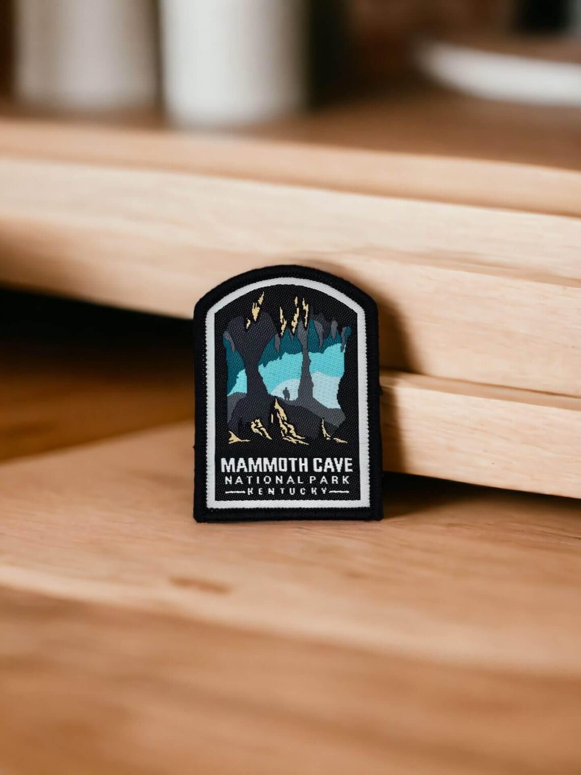 Mammoth Cave National Park Iron-on Patch - Kentucky Adventure Souvenir ...