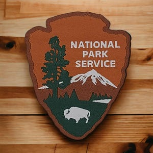 National Park Service 2.5 Inches Sew on or Iron on Woven NPS Patch - Etsy