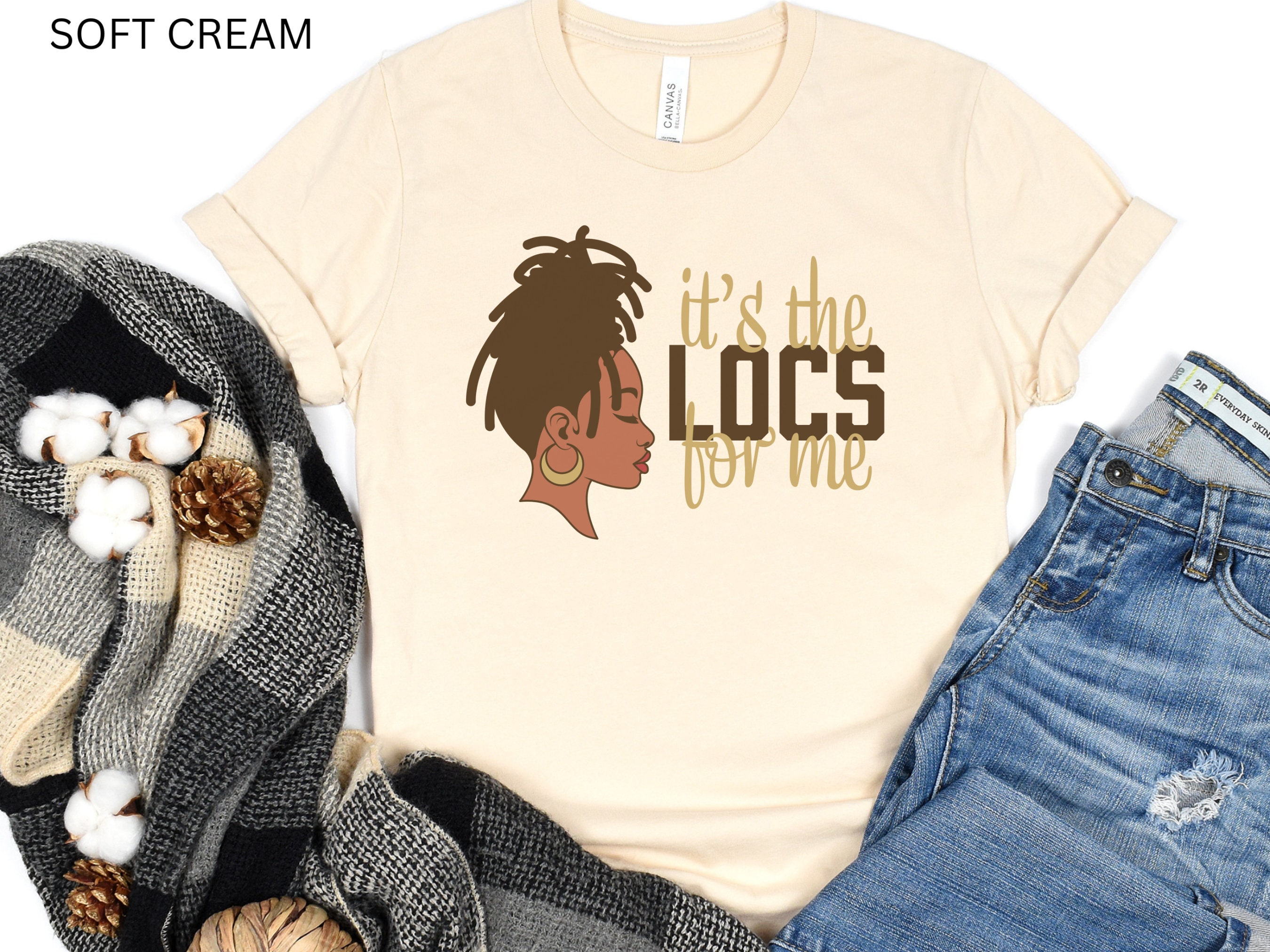 It's the Locs for Me Shirt Black Queen Loc'd Hair African American ...
