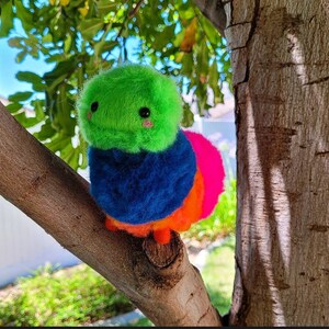 Fuzzy Wuzzy Caterpillar! - Needle-felt - Etsy