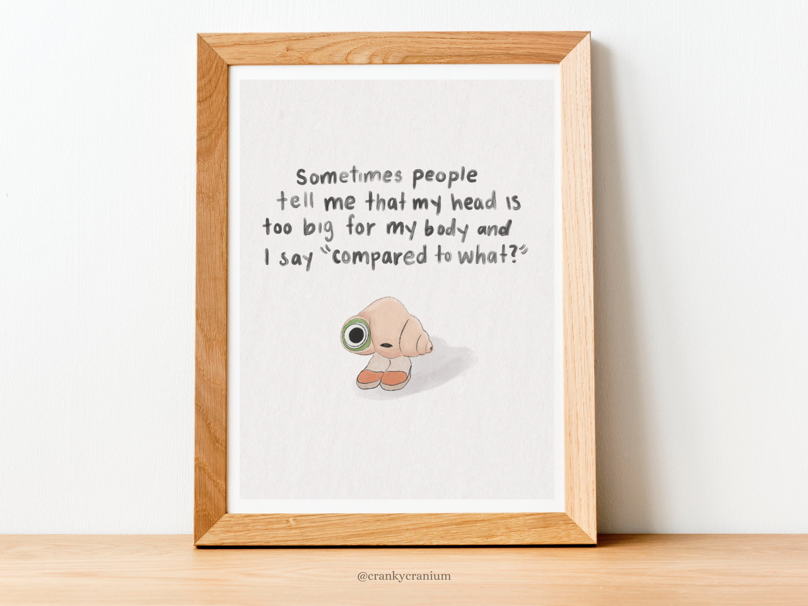 Marcel the Shell Merch Marcel the Shell Wall Print Marcel - Etsy