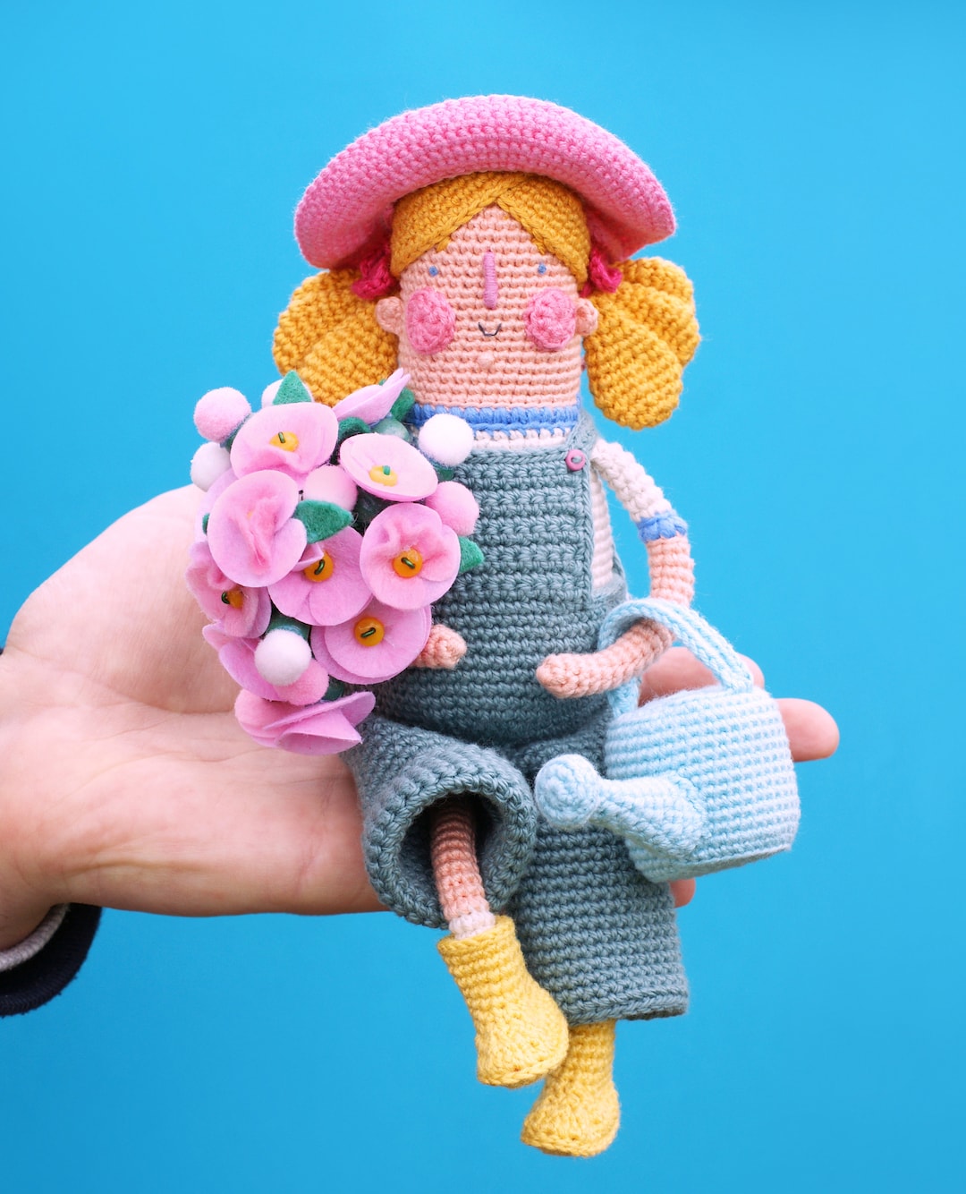 Crochet Pattern - Josephine the Loyal Gardener (PDF File) - Etsy