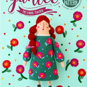 Crochet Pattern - Janice the School Teacher (PDF File) - Etsy