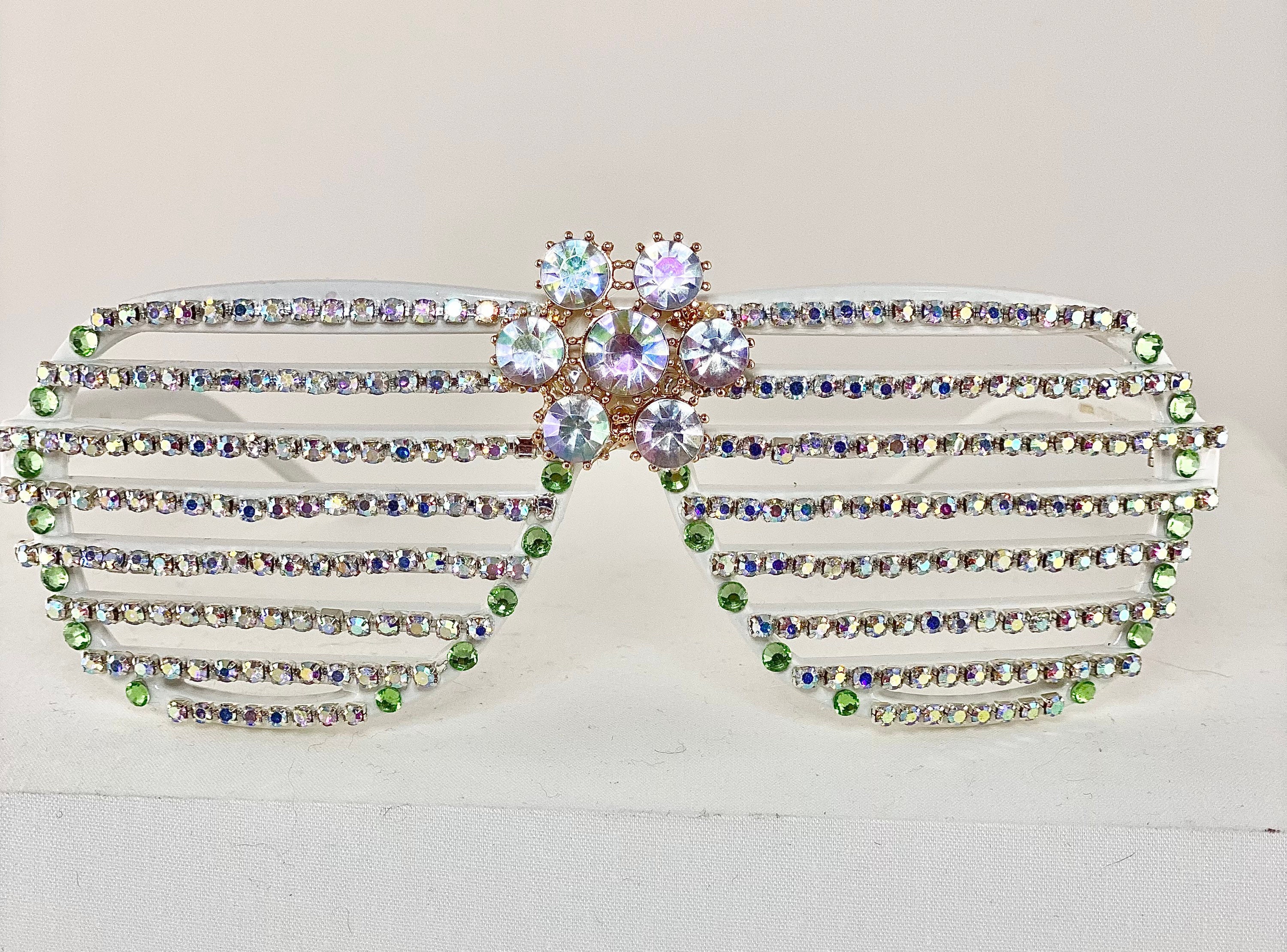 White Shutter Sunglasses