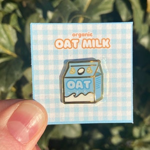 Picnic Pins Bundle, Honey Jar Pin, Oat Milk Pin, Strawberry Milk Pin ...