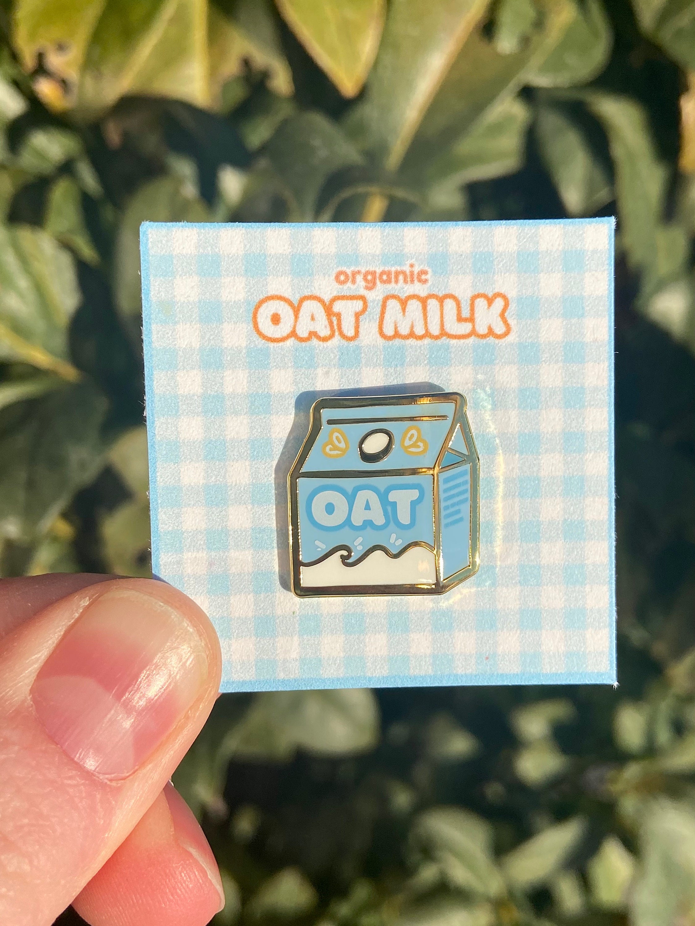 Picnic Pins Bundle, Honey Jar Pin, Oat Milk Pin, Strawberry Milk Pin ...