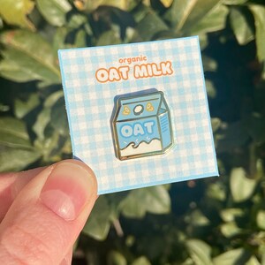 Picnic Pins Bundle, Honey Jar Pin, Oat Milk Pin, Strawberry Milk Pin ...