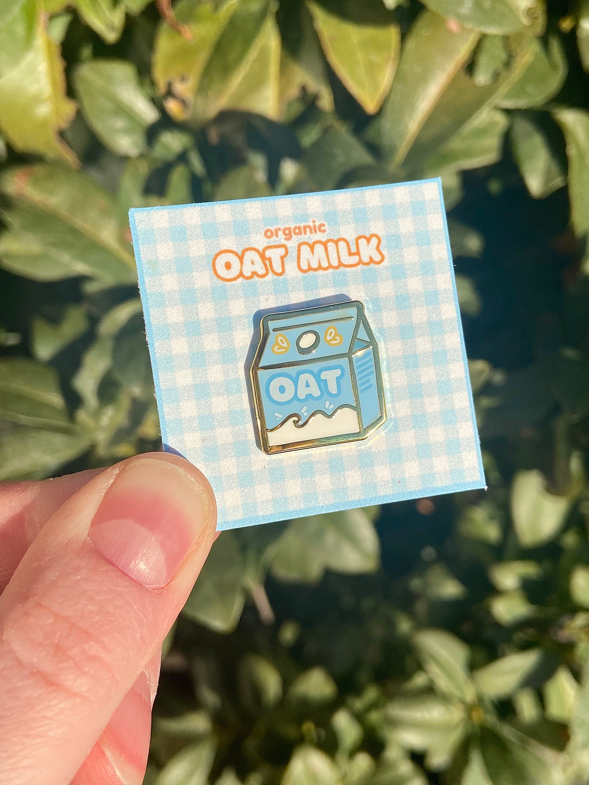 Picnic Pins Bundle, Honey Jar Pin, Oat Milk Pin, Strawberry Milk Pin ...