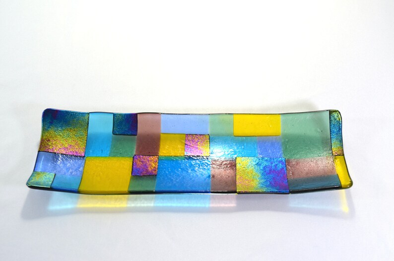 Fused Glass Trays for Dining Use or Table Art - Etsy