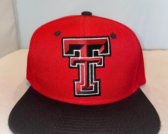 Texas Tech Baseball Hat - Etsy