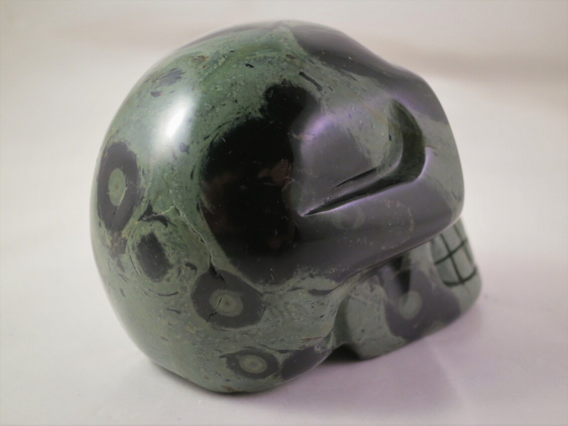 KAMABABA Crocodile Jasper-healing Crystal Skull - Madagascar - Etsy