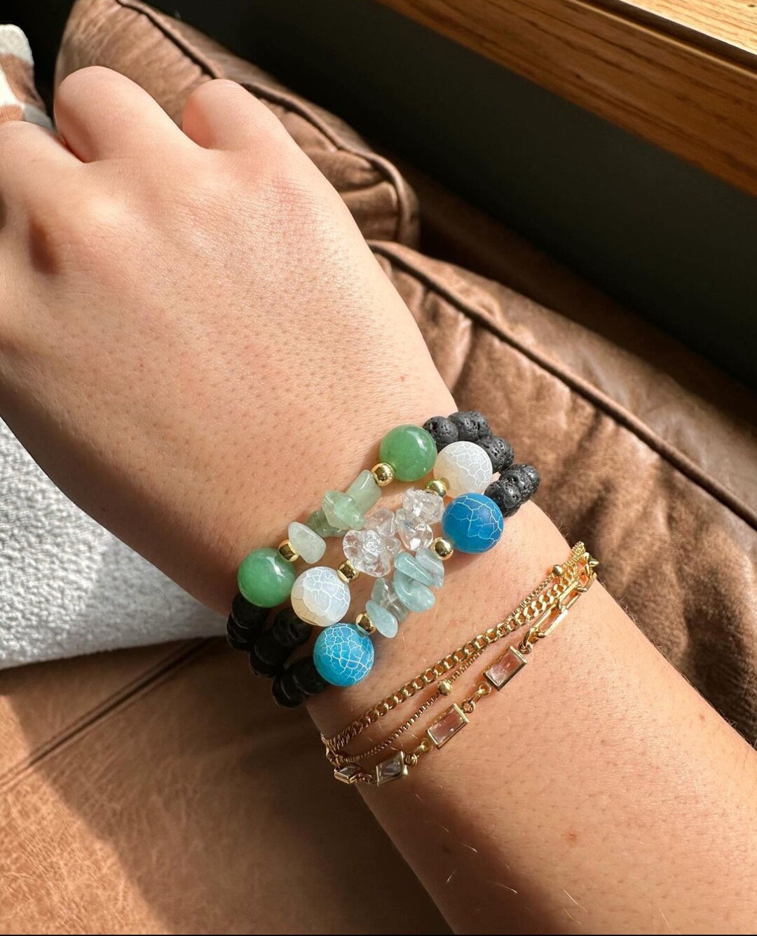 Crystal Diffuser Bracelet - Etsy