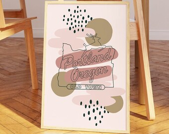 Portland White Stag - Etsy