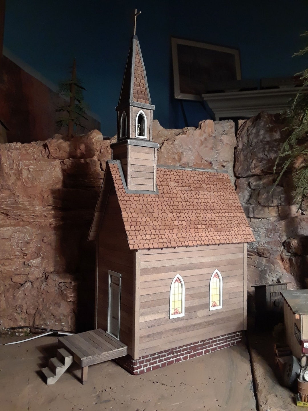 Church Windows Gothic as Shown (17) Windows, O Scale, On30 Smith-models ...