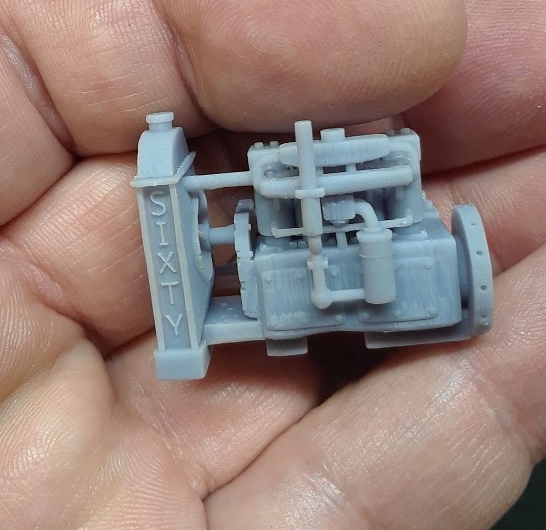 Caterpillar Sixty 3d Print. Convert a Tamiya G-40 Bulldozer to a Cat 60 ...