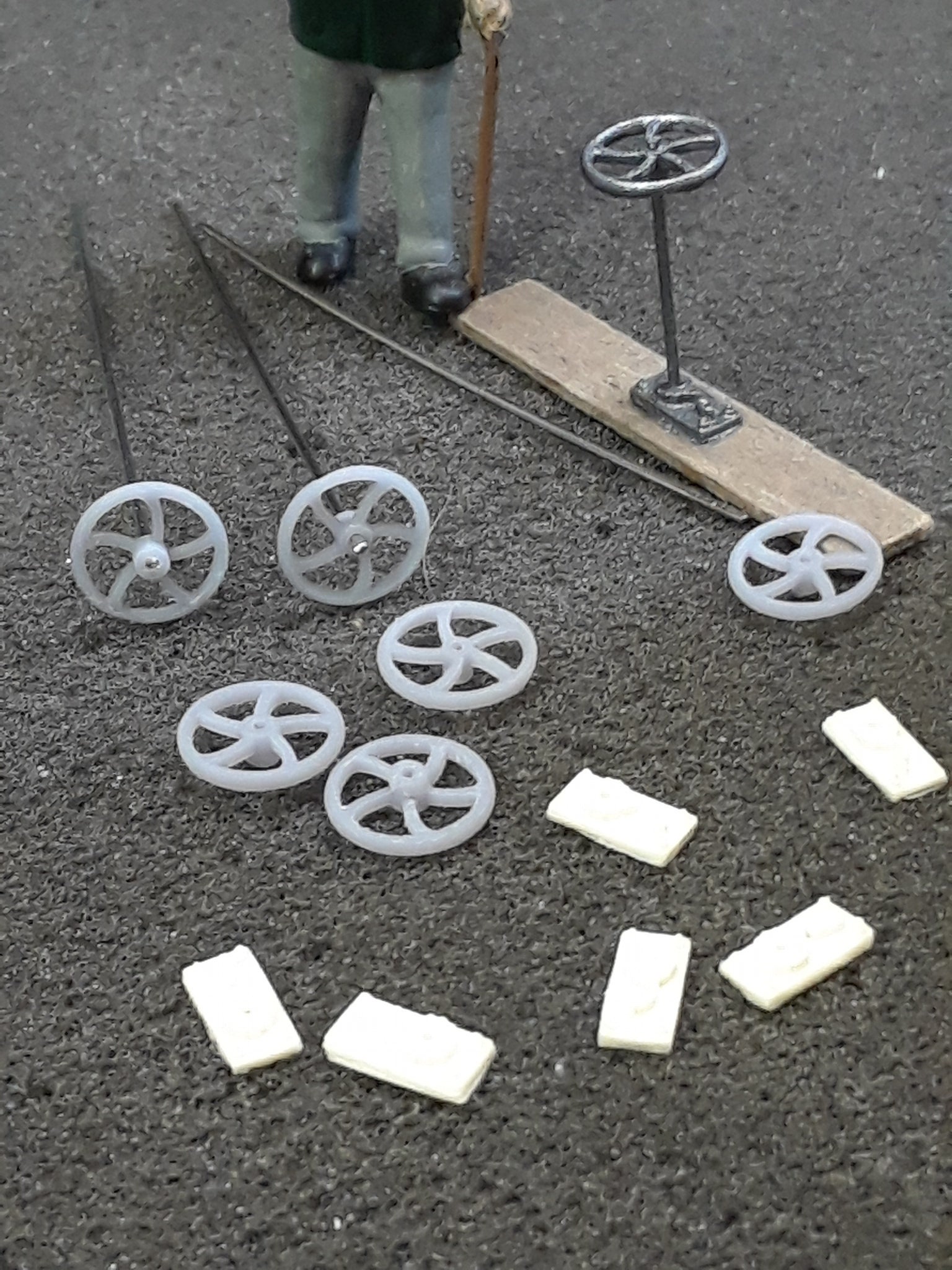 Brake Wheels, Pawls and Rods. Replacement for O-scale and On30 - Etsy