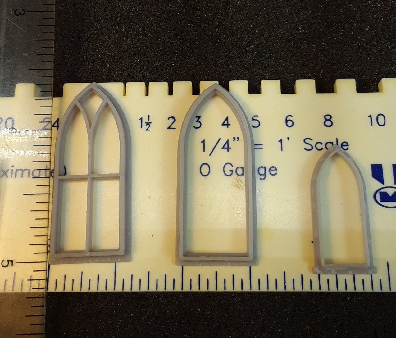 Church Windows Gothic as Shown (17) Windows, O Scale, On30 Smith-models ...
