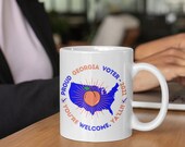 Georgia Blue State Runoff Election Biden Victory Blue Wave | Etsy