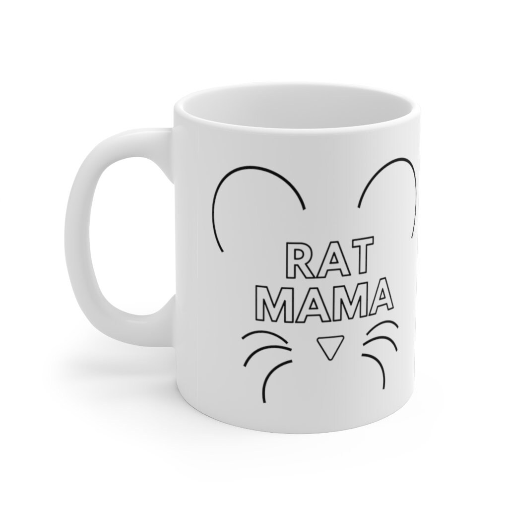 Rat Mama Mug Rat Dad Rat Mom Rat Lover Gift Rat Mug Rat Owner Cute Rat ...