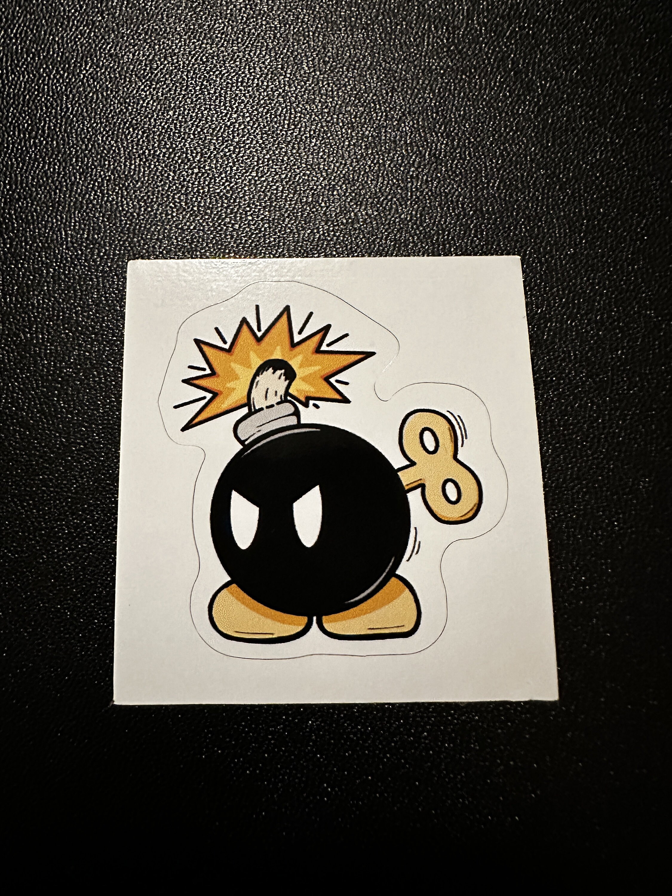 Hand Drawn Super Mario Bros Super Mario Kart Bom-omb Bomb - Etsy UK