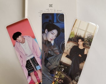 BTS Bookmarks RM Jin Suga J-hope Jimin Taehyung Jungkook - Etsy
