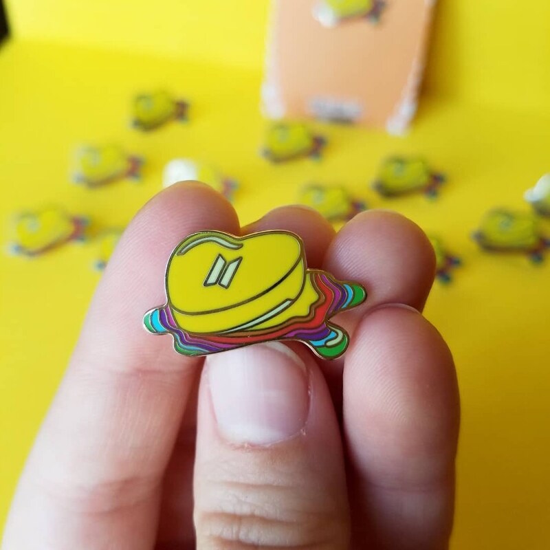 Bts Enamel Pin - Etsy