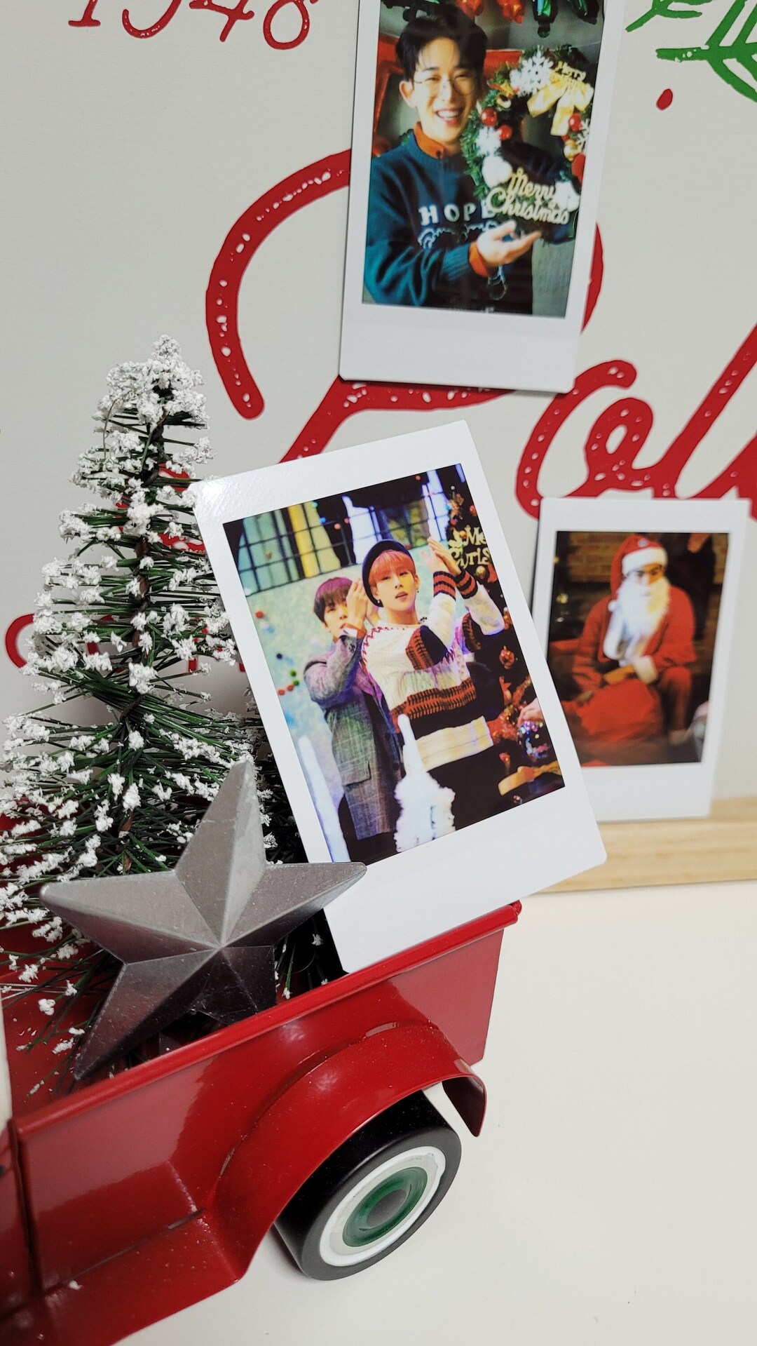 Monsta X Christmas Photocards, Kpop Holiday Photos - Etsy
