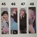 Seventeen Upcycled Bookmarks S.coups, Mingyu, Wonwoo, Vernon, Woozi ...