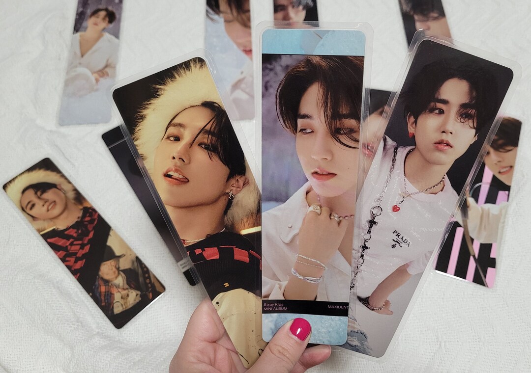 Stray Kids Maxident & Oddinary (mask off Ver) Upcycled Bookmarks | Han ...