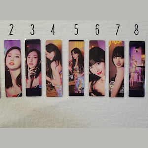 Twice Taste of Love Upcycled Bookmarks With Nayeon, Momo, Mina, Sana ...
