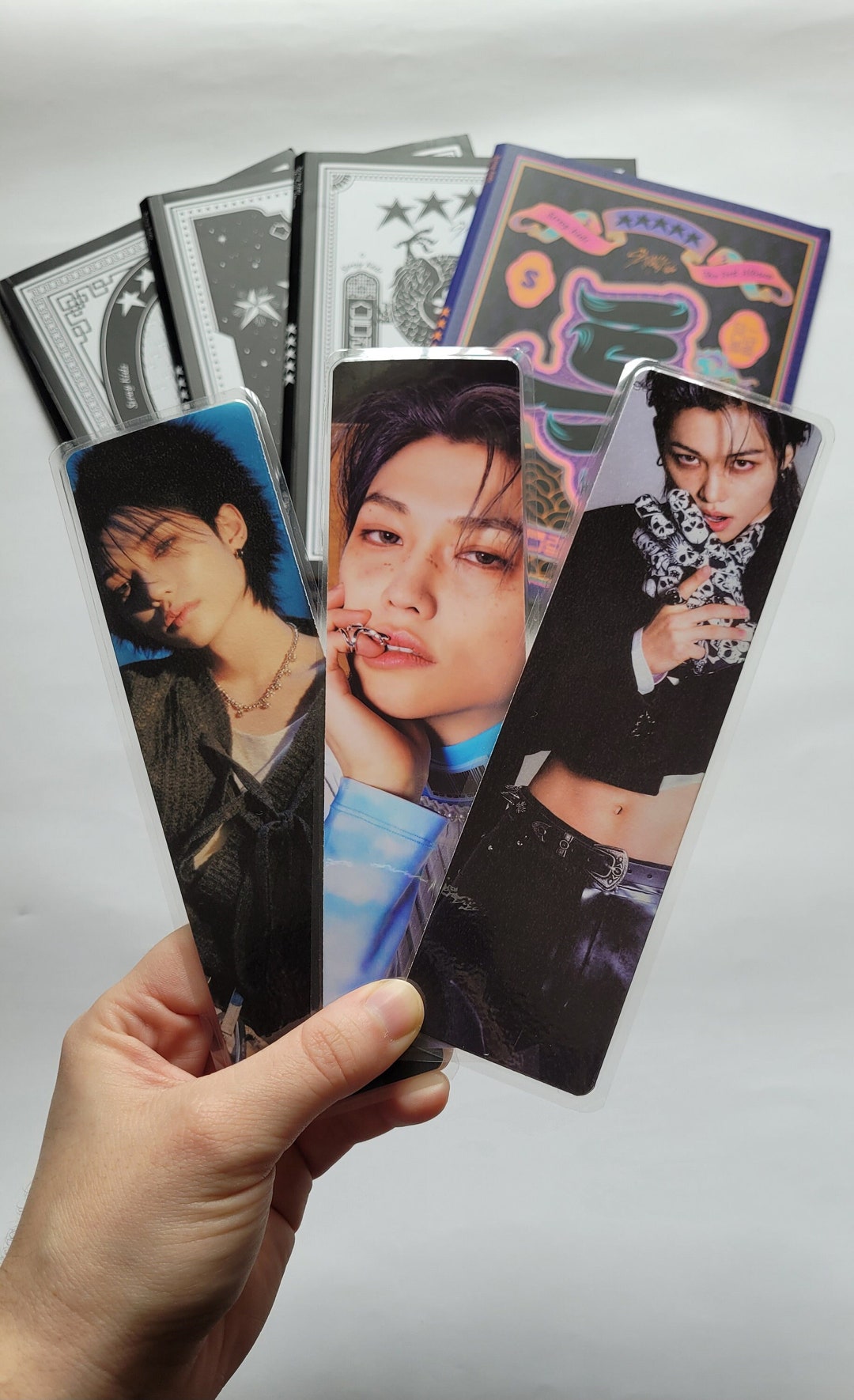 Stray Kids 5 Star S Class Bookmarks Felix Version | Upcycled Photobooks ...