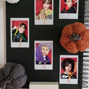 Stray Kids Halloween Photocards, Kpop Fan Made Photos - Etsy