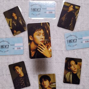 SF9 Fan Made FANTASY Membership ID Cards Laminated & Durable | Mystery ...